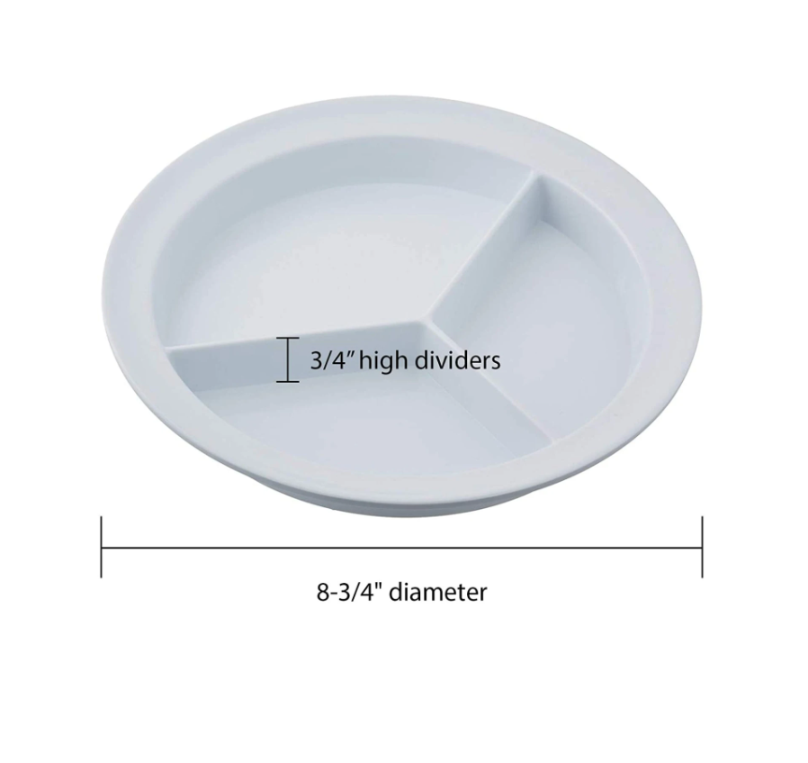 Three-Compartment Scoop Dish | Plates, Dishes and Bowls