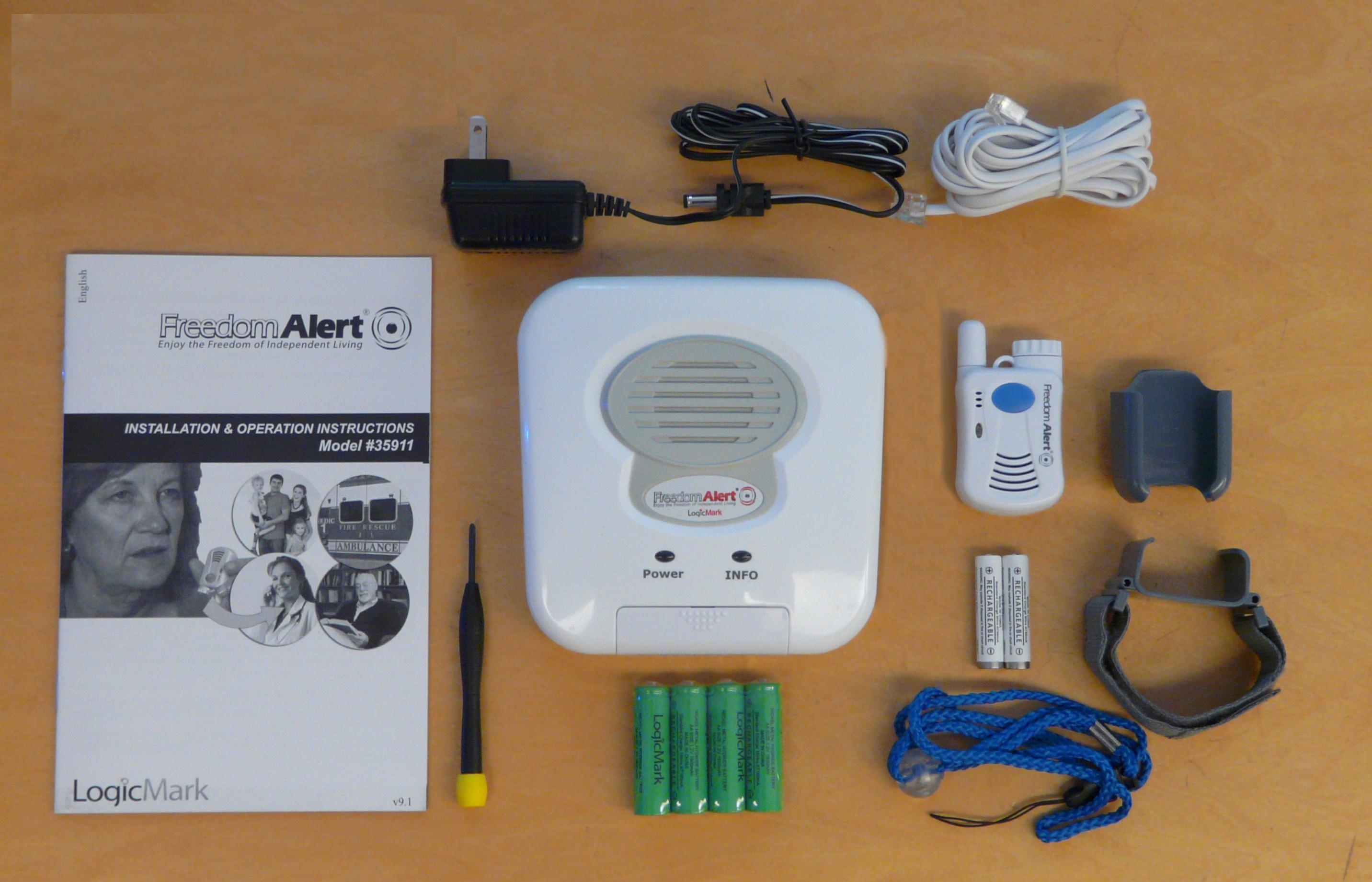 Freedom Alert 2-way Voice Pendant | Home Alert Devices