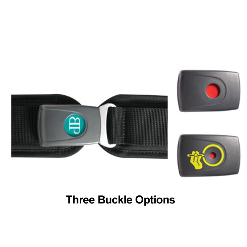 Padded Center Pull Two Point Hip Belt w/ Push Button | Pelvic Positioning