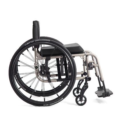 TiLite 2GX Folding Box Frame Titanium Wheelchair | Titanium Wheelchairs