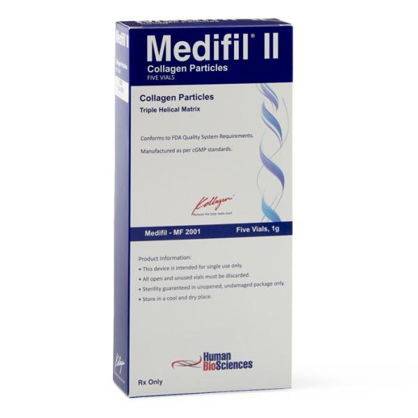 Medifil II Particles - 10 ml particles | Collagen/Silicone