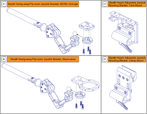 Q6000Z Series - J96, JA6, JA9 Replacement Parts by Pride Mobility ...