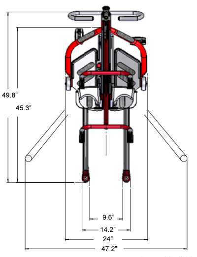 Molift Quick Raiser 2 Sit To Stand Patient Lift | Sit to Stand Lifts