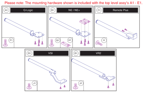 J4 / J4 HD - JF2, JF5 Replacement Parts by Pride Mobility - Wheelchair-Parts.com